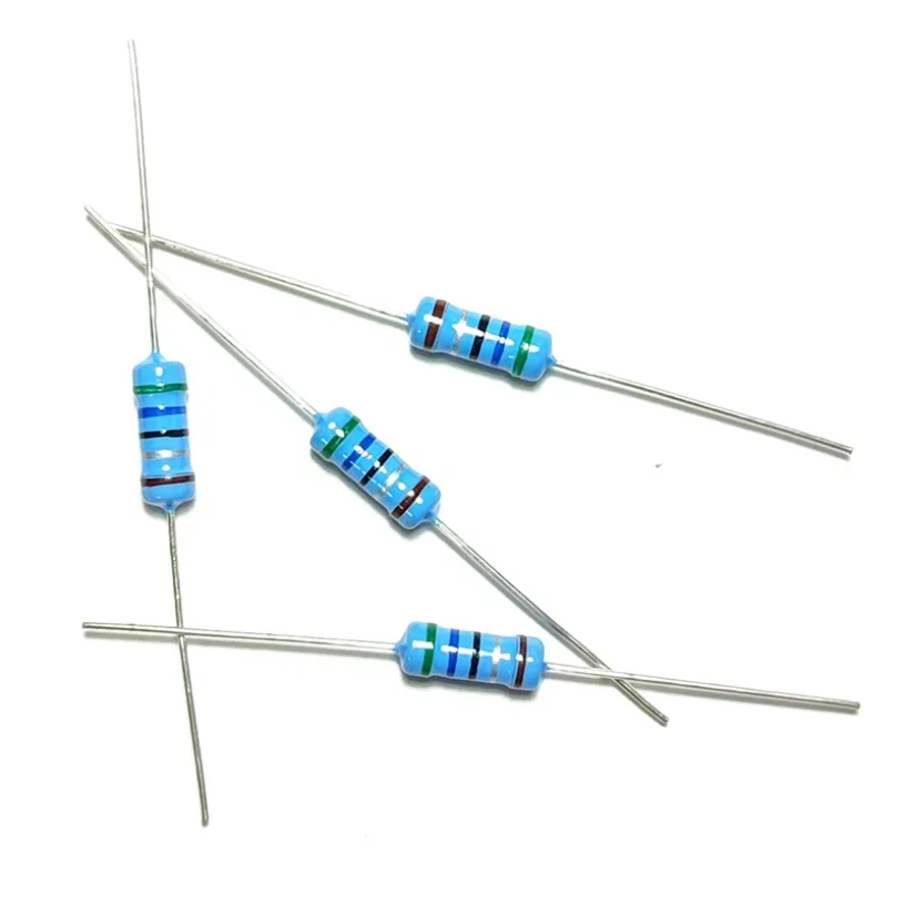 50pcs Metal Film Resistors 1W 1 Watt 1% 10 12 15 18 20 22 24 27 30 33 ...