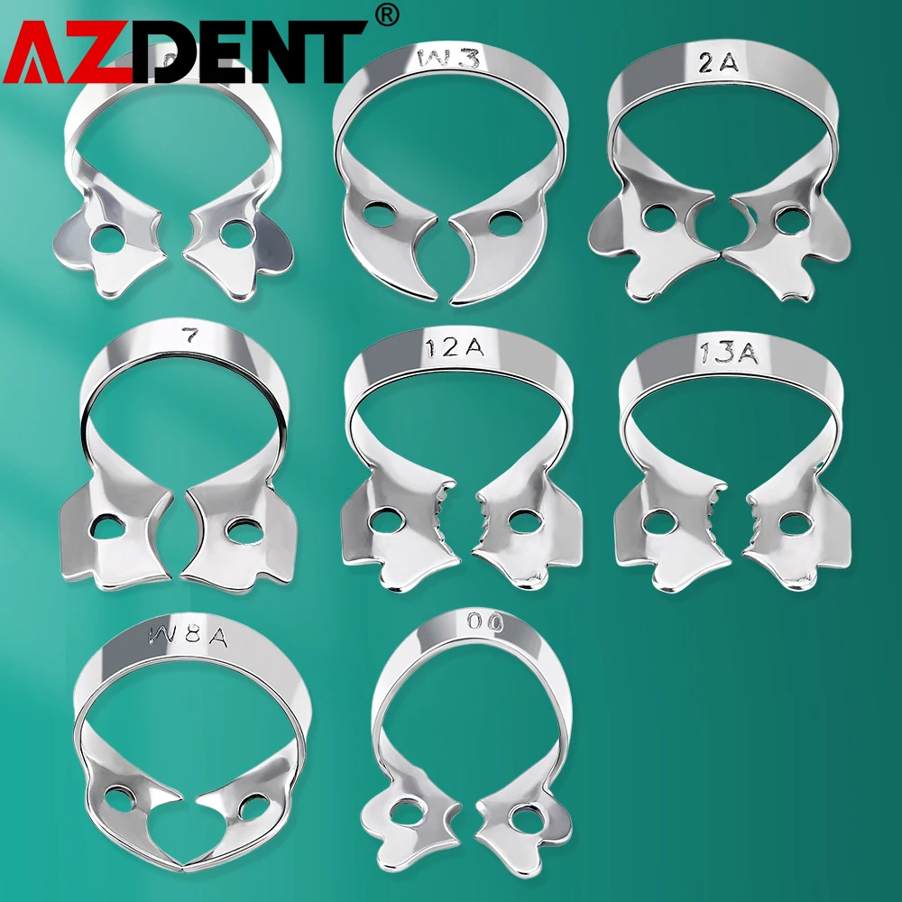 Azdent-abrazaderas-de-presa-de-goma-Dental-Clips-de-barrera ...