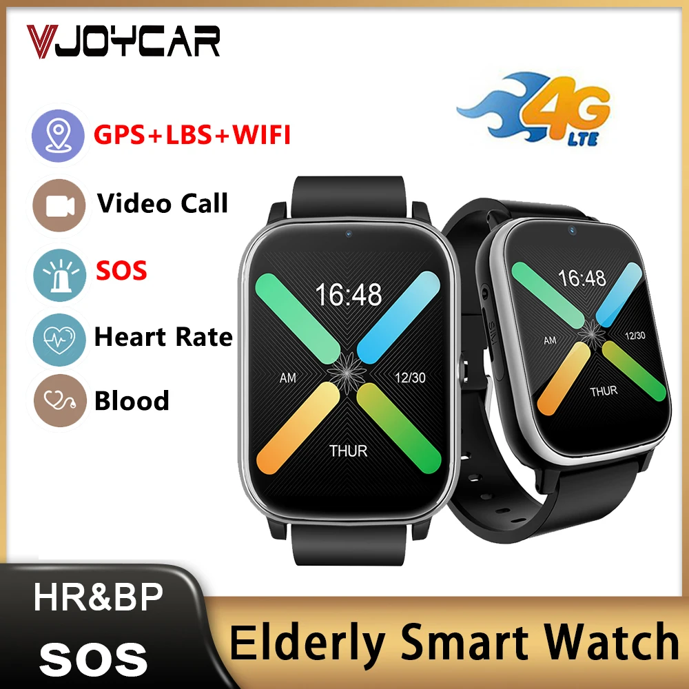4G-Smart-Watch-Elder-GPS-WIFI-Video-Call-SOS-IP67-Waterproof-Child ...