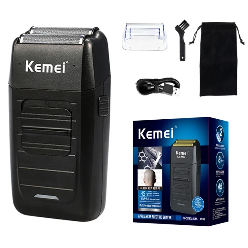 Kit-de-afeitadora-compacta-recargable-para-hombres-profesional-de-iones-de-litio-Afeitadora-el ...