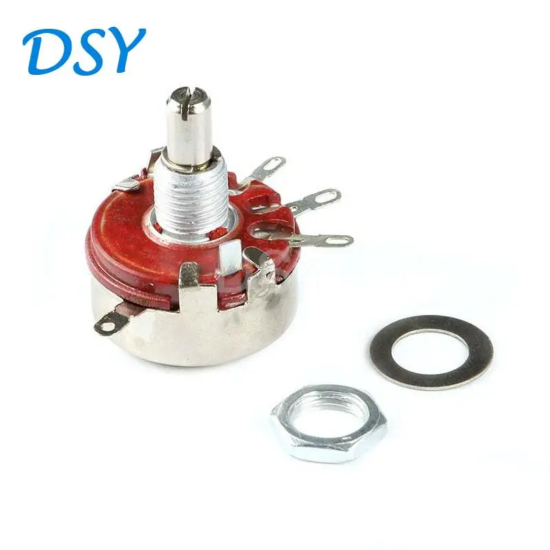 5PCS WTH118 1A 2W Carbon Film Potentiometer 1K 2.2K 4.7K 10K 22K 47K ...