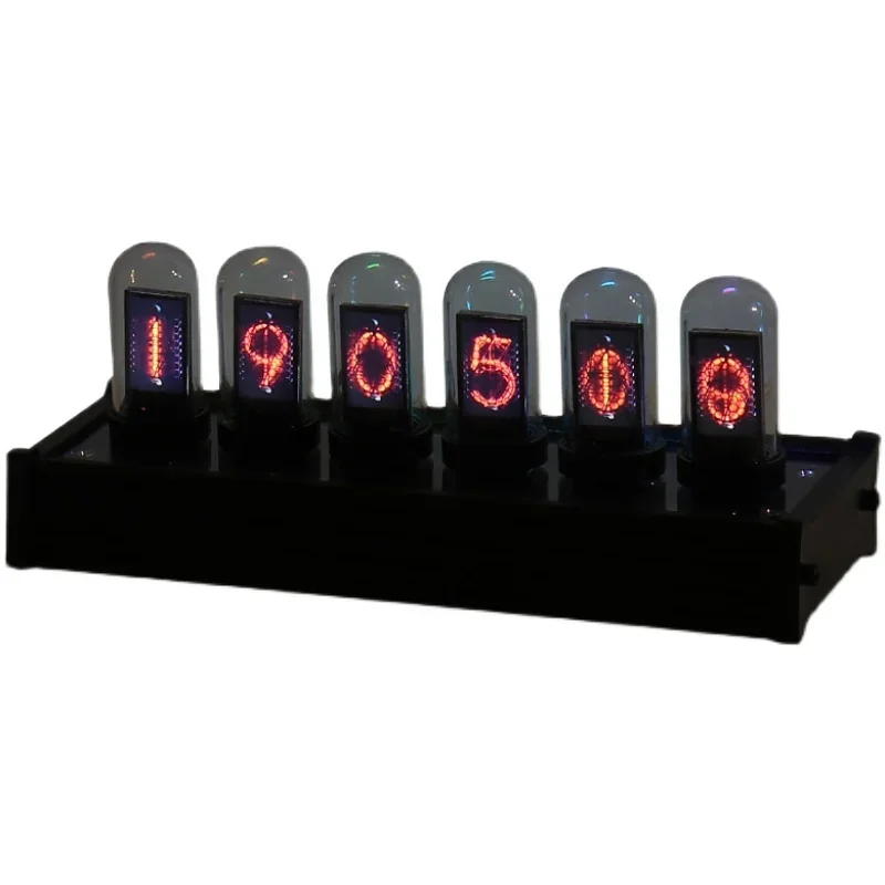 RGB-Nixie-Tube-Clock-Digital-Luxury-Glow-Tube-Clock-Electronic-Desktop ...