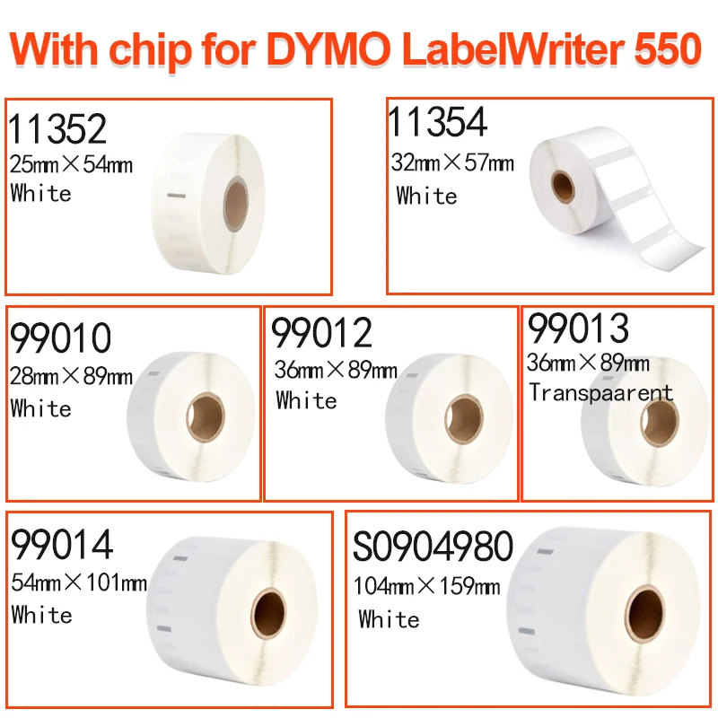 with-chip1Roll-Address-Labels-99012-Thermal-Paper-LW-99012-99010-11352 ...