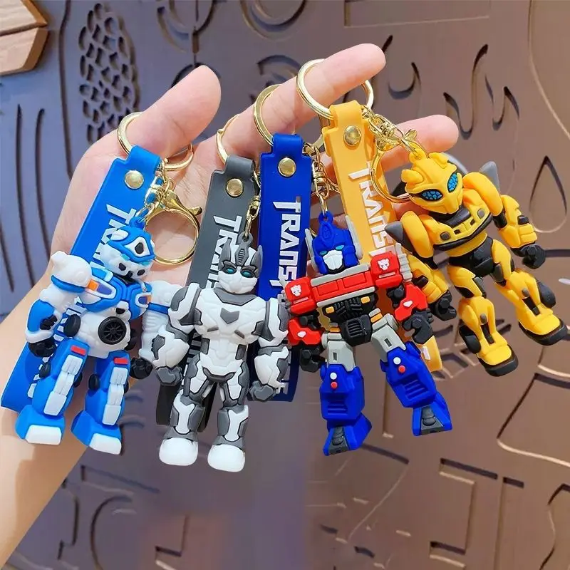 2024-New-Arrival-Transformers-Keychains-3D-PVC-Pendant-Bumblebee ...