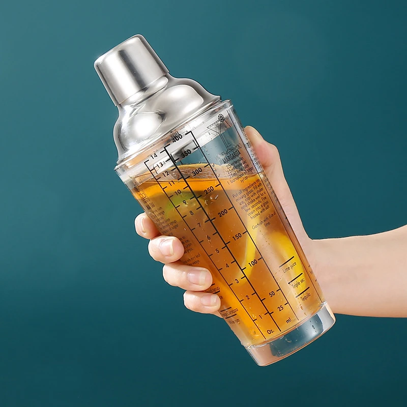 400ML-Cocktail-Shaker-Transparent-Scale-Bar-Shakers-Cup-Wine-Mixing ...