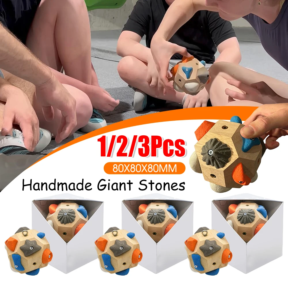 1/2/3PCS Handcrafted Boulder Block Enhance Strength Precision Ornament ...