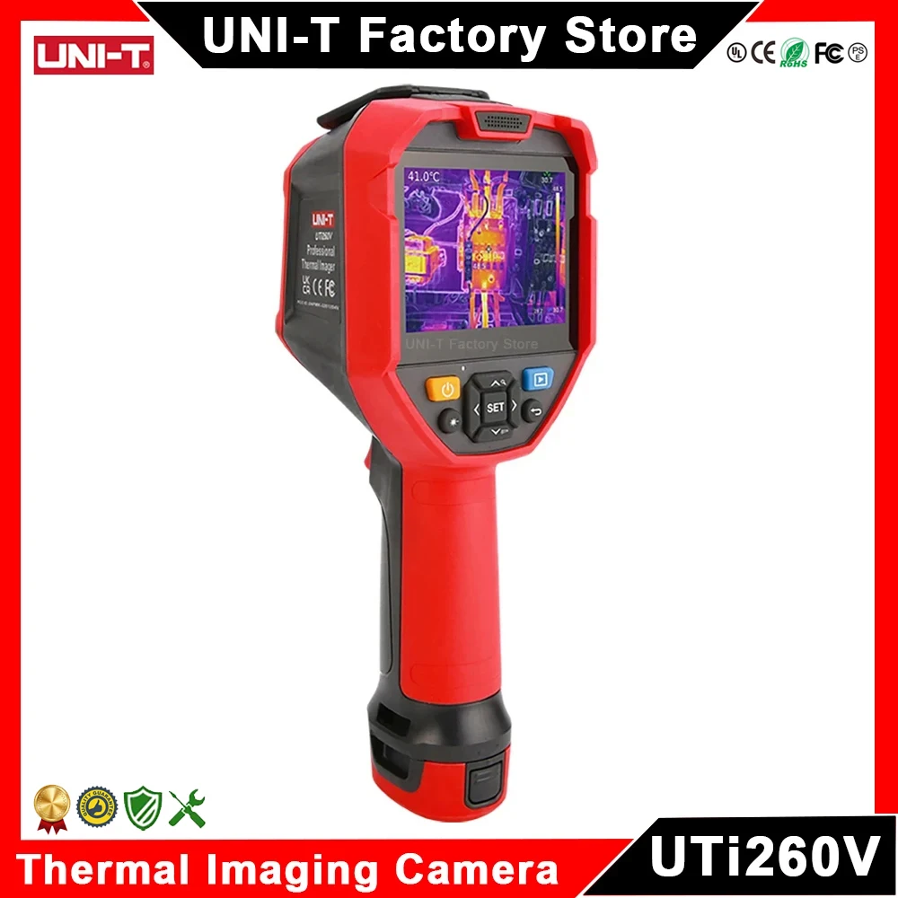 UNI-T-UTi260V-Thermal-Camera-Touch-Screen-Infrared-Thermal-Imager-with ...