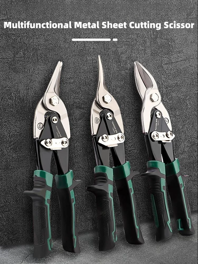 Multifuncional-Metal-Sheet-Cutting-Scissor-Industrial-Professional-Hand ...