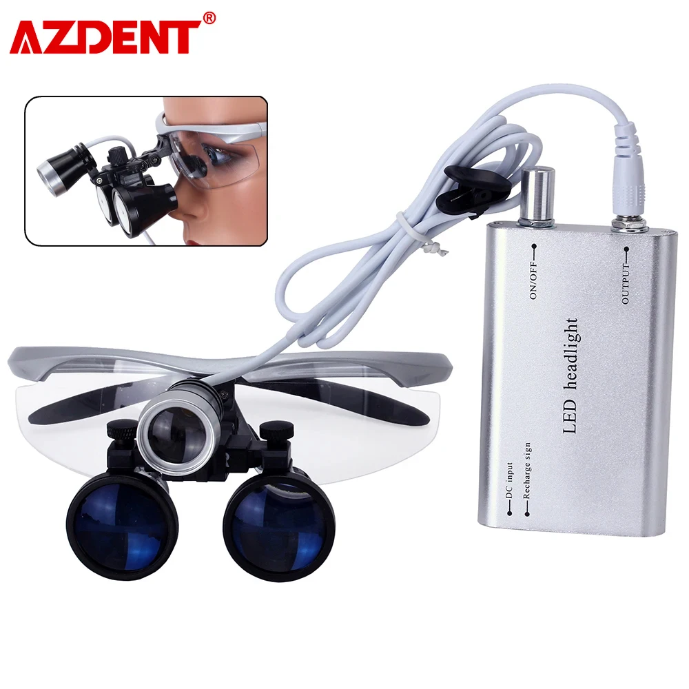 AZDENT-3-5X-Magnification-Binocular-Dental-Loupe-Surgery-Surgical ...