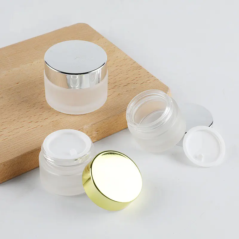 300pcs 15g 30g 50g Empty Cosmetic Sample 15ml 30ml 30ml Glass Facial ...