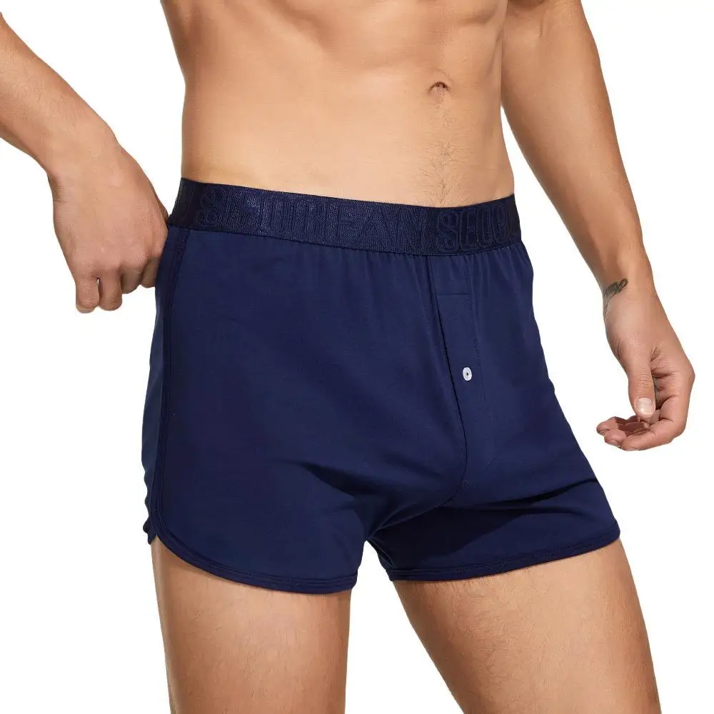 SEOBEAN-Men-Cotton-Boxer-Shorts-2023-New-Underwear-Long-Loose-Fit ...