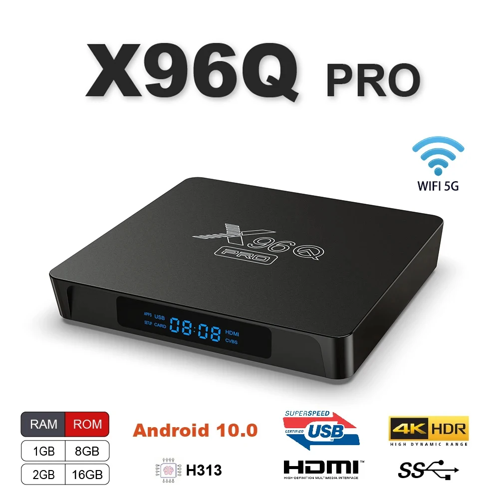 Dispositivo-de-TV-inteligente-X96Q-PRO-decodificador-con-Android-10-4K ...