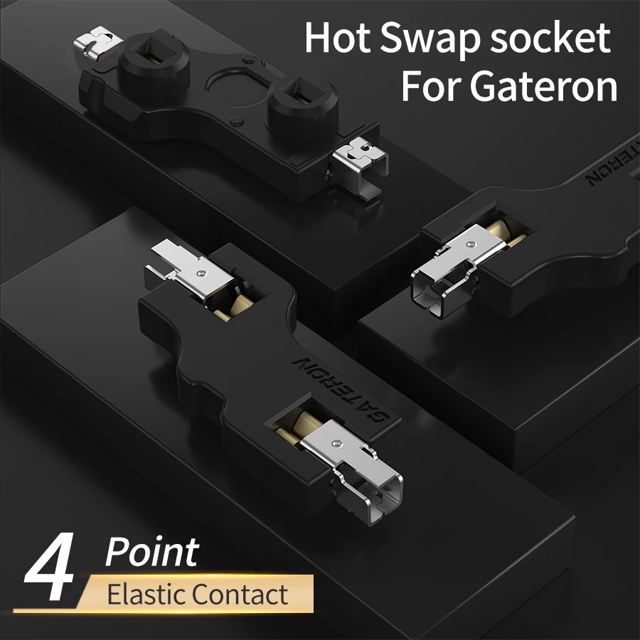 Gateron-Hot-Swap-Socket-Low-Profile-Switch-Hot-Swap-PCB-Socket-Black ...