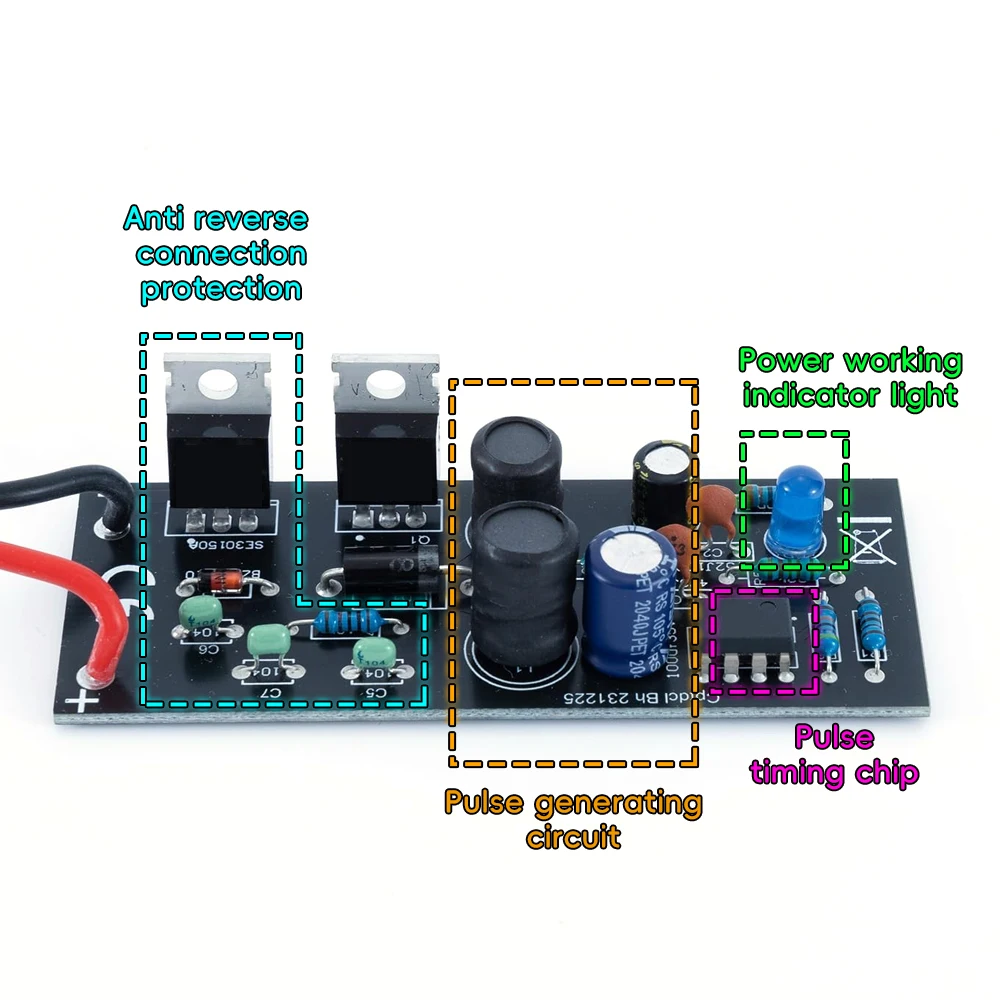 12V Lead Acid Battery Desulfator with Reverse POL Protection Battery ...
