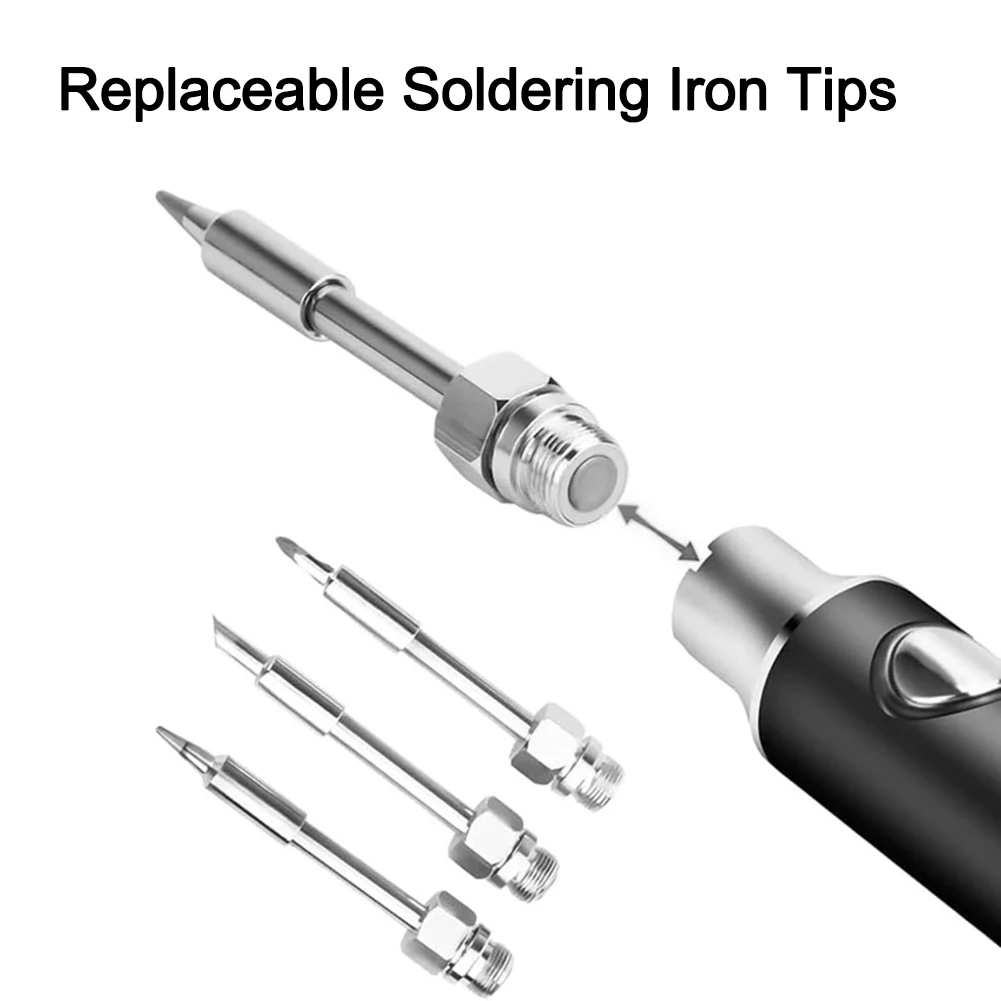 3PCS Soldering Iron Tips 510 Interface Soldering Tips High Quality ...