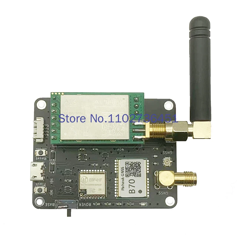 RTK GNSS Module GPS BD GLONASS Dual Band L1+L5 Base Station Rover ...