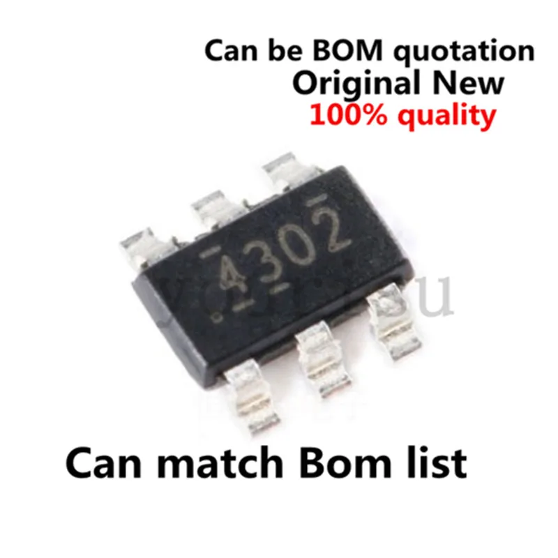 10 Pçs/lote TPS54302DDCR TPS54302DDCT TPS54302DDC TPS54302DD TPS54302D ...