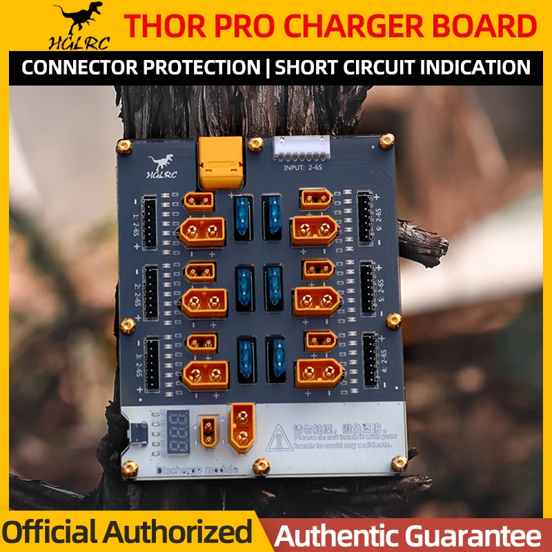 Hglrc Thor Pro 6 Ports Battery Charger Board 2-6s Lipo Discharger ...