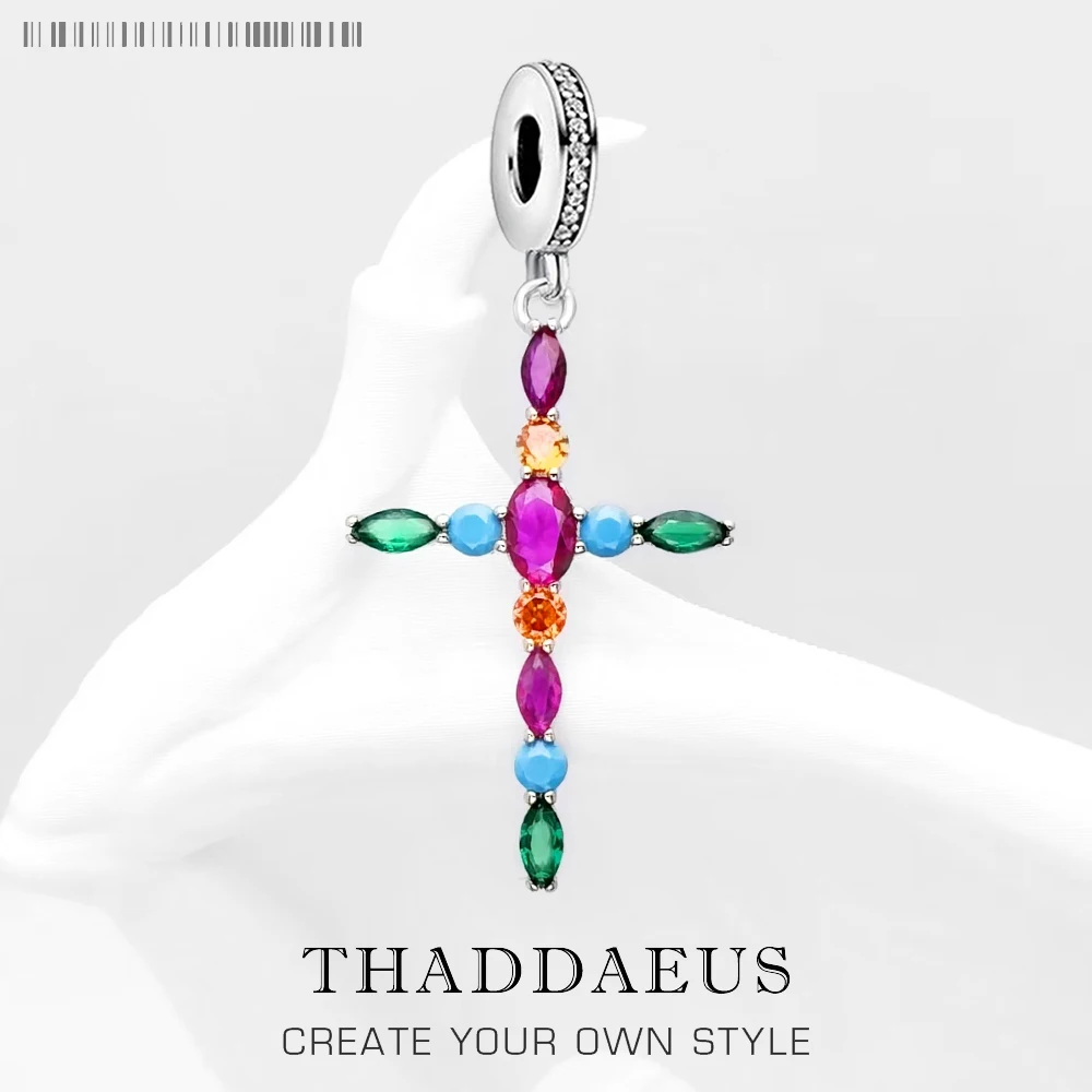 Colorful Cross Dangle Charm Europe Style Club Good Jewelry Bohemia ...