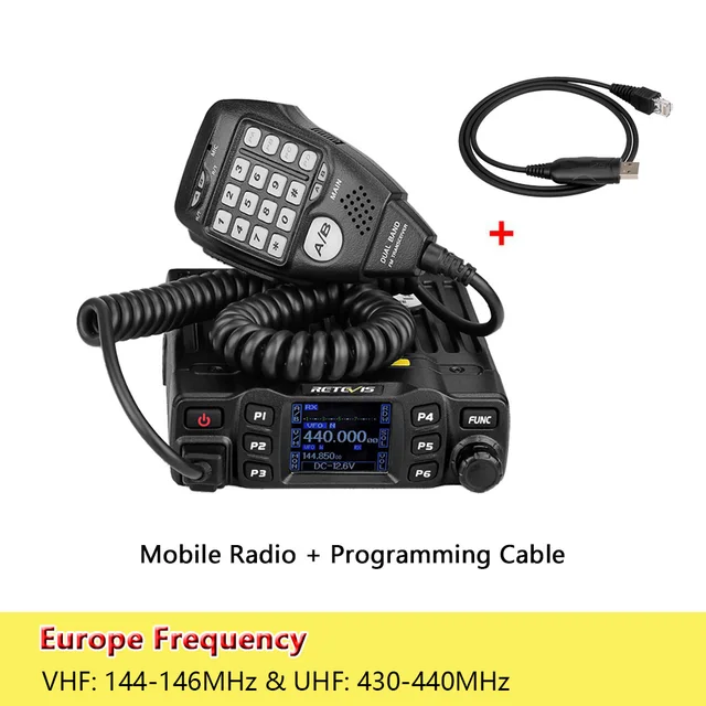 Retevis RT95 Dual Band Ham Mobile Radio – Unicom Radio