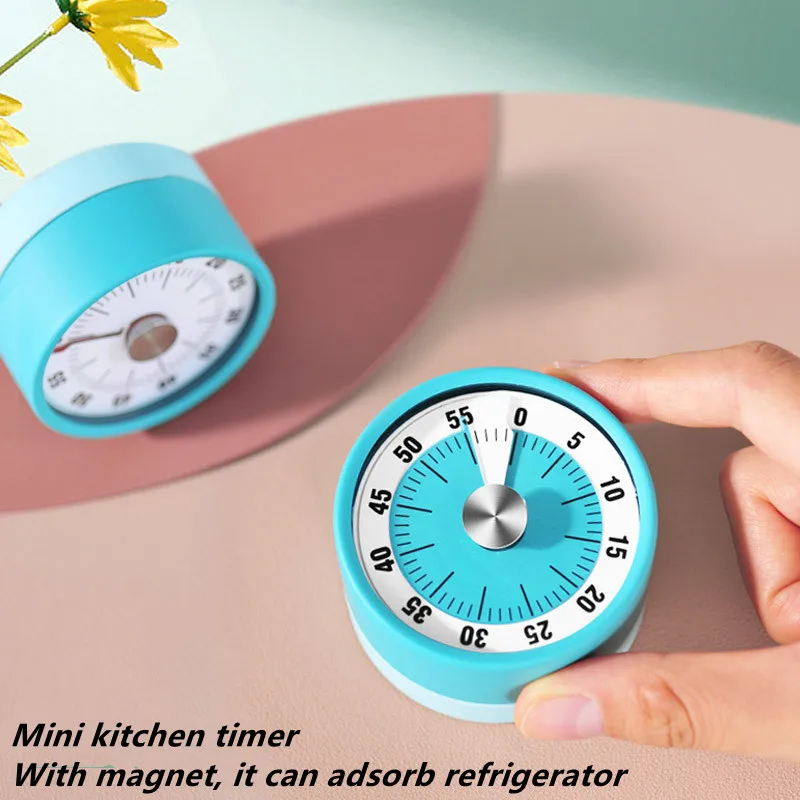Stainless-Steel-Visual-Timer-Mechanical-Kitchen-Timer-60-Minutes-Alarm ...