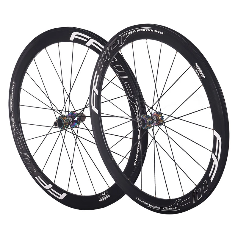 700C 6pawls 3 teeth high strength road bike wheelset V/C disc brake ...