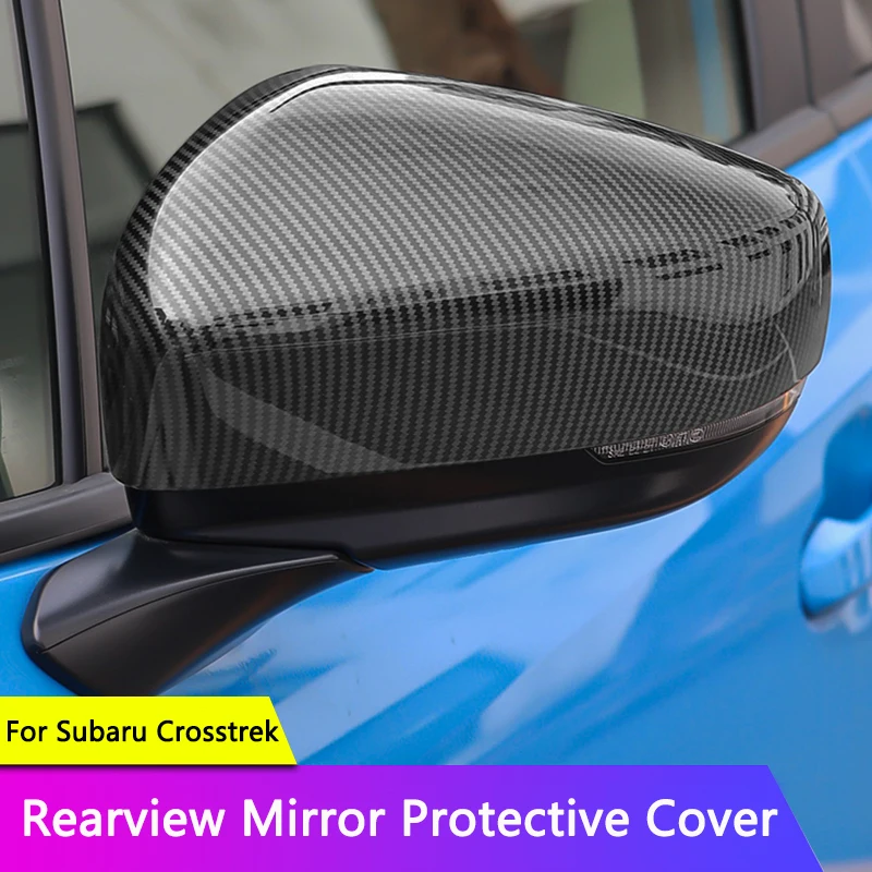 QHCP-Car-Rear-View-Mirror-Cover-ABS-Rearview-Side-Mirror-Cover-Trims ...