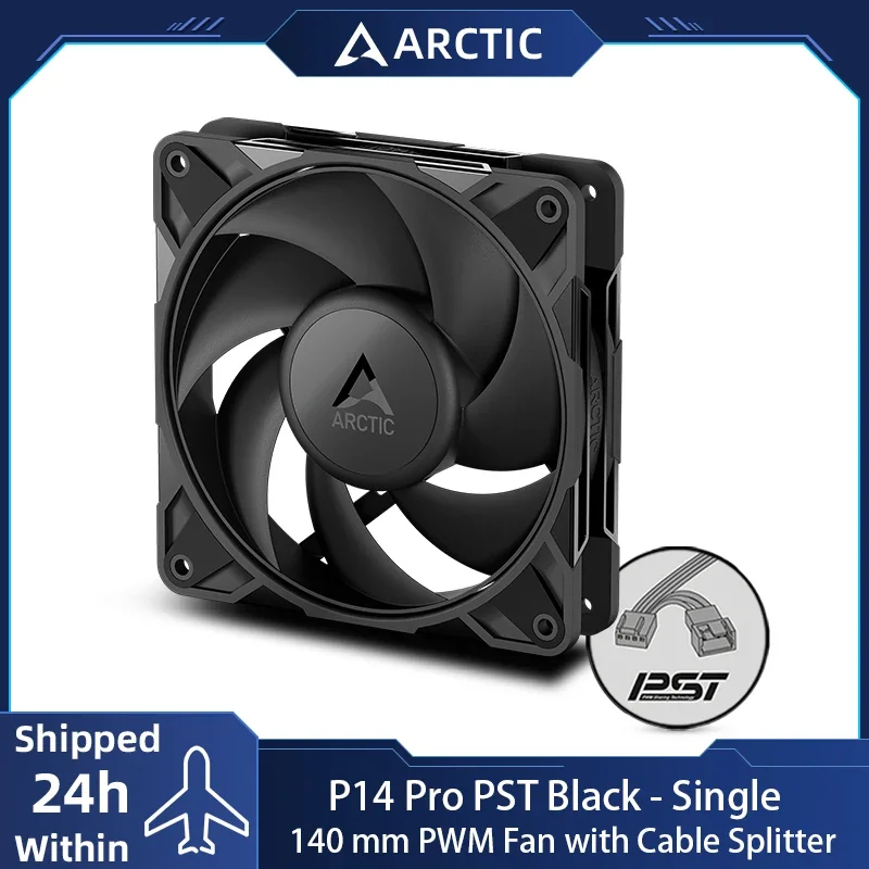 ARCTIC P14 Pro PST, High-Performance 140mm Case Fan with PWM Sharing ...