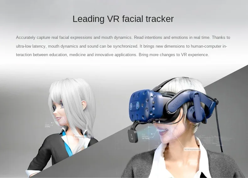 Vive Face Tracker Locator Official Genuine Ultra-low Latency Dual ...