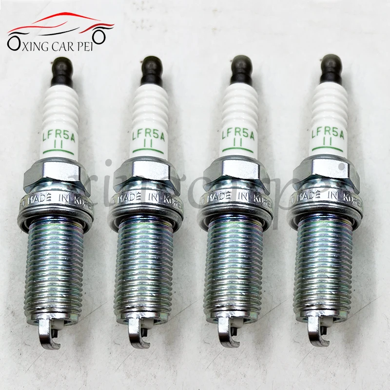 4pcs-LFR5A-11-22401-8H515-6376-Nickel-Spark-Plug-for-Nissan-Armada ...