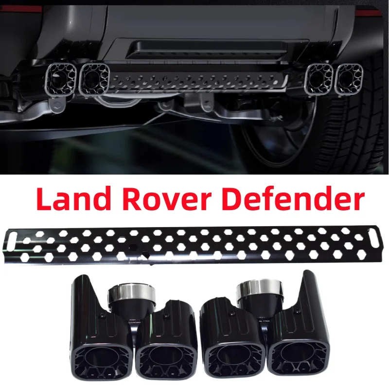 For Land Rover Defender 90 110 2020-2022 Rear Exhaust Tail Pipe ...
