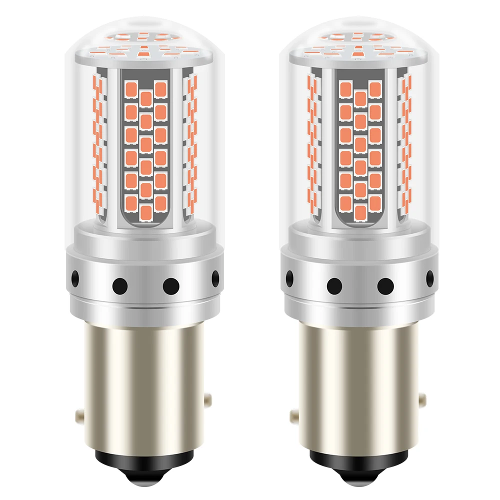 2PCS-1156-BA15S-BAU15S-1157-T20-7440-7443-T25-3156-3157-LED-Canbus ...