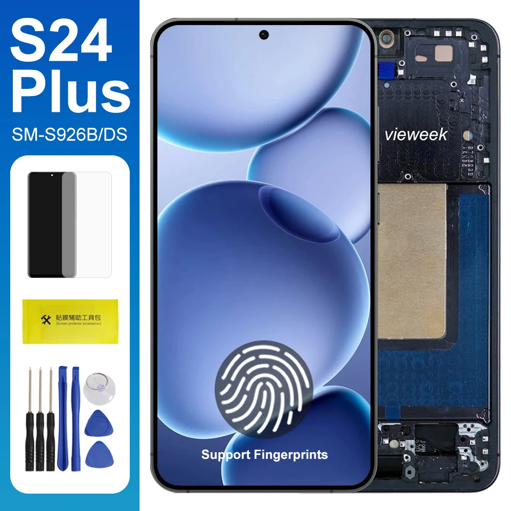 Pantalla AMOLED de 6.7" para S24 Plus con Digitalizador y Marco para ...