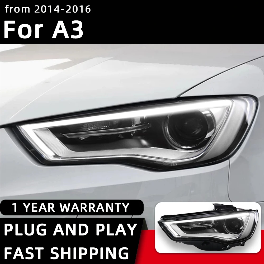 Car-Styling-Headlights-for-AUDI-A3-LED-Headlight-2014-2016-A3-Head-Lamp ...