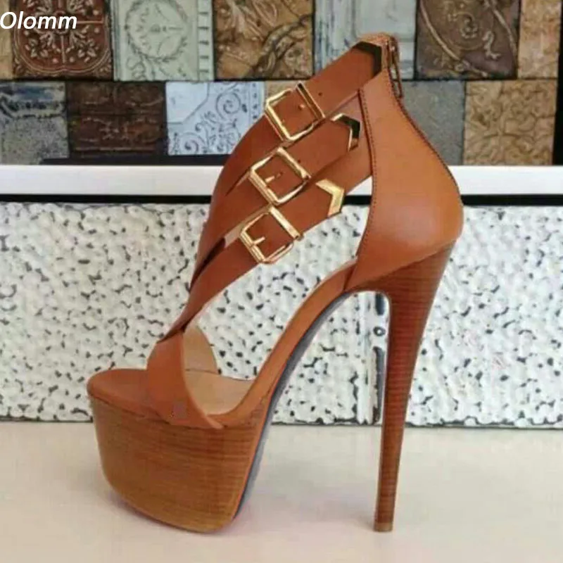 Olomm-New-Arrival-Women-Platform-Sandals-Buckle-Strap-Sexy-Stiletto ...