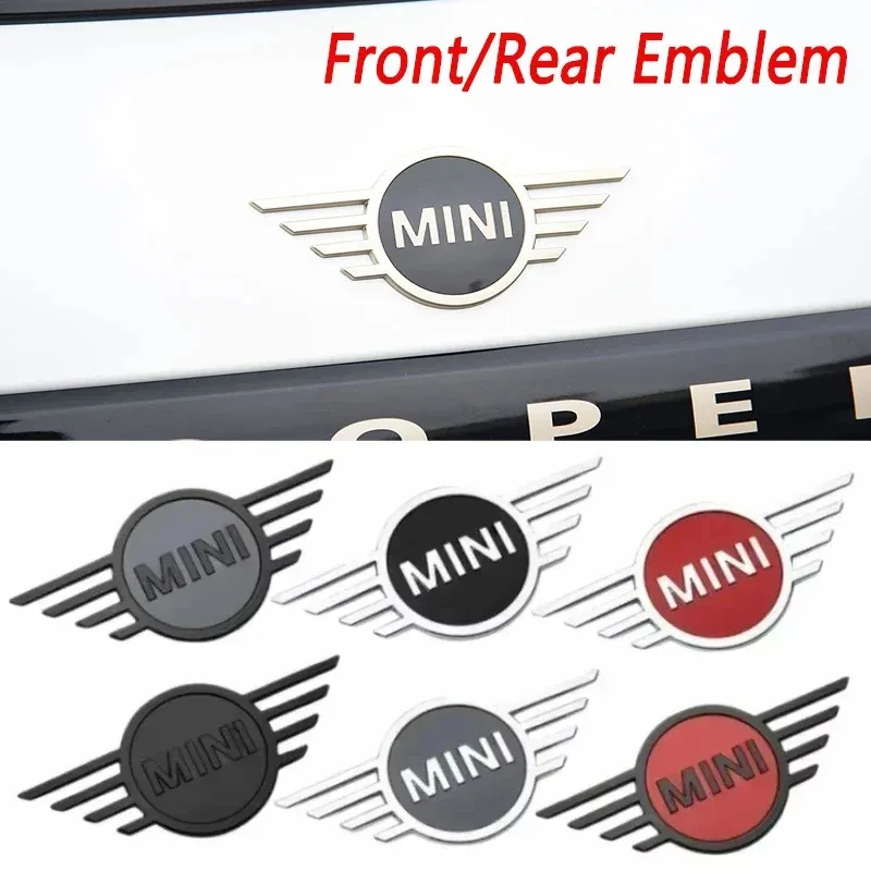 ABS Car Rear Front Badge Sticker Styling Decoration for Mini Cooper ...