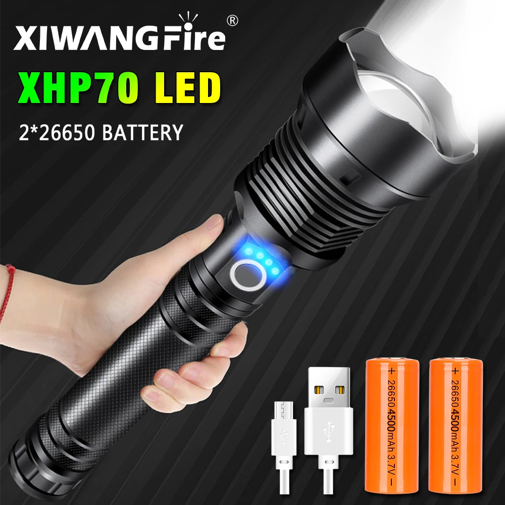 P70-P50-High-power-Flashlight-Strong-Light-Zoom-Aluminum-Alloy-LED ...