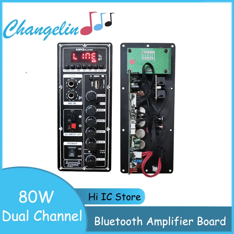 Dual-channel-Bluetooth-Digital-Power-Amplifier-Board-Speaker-Outdoor ...