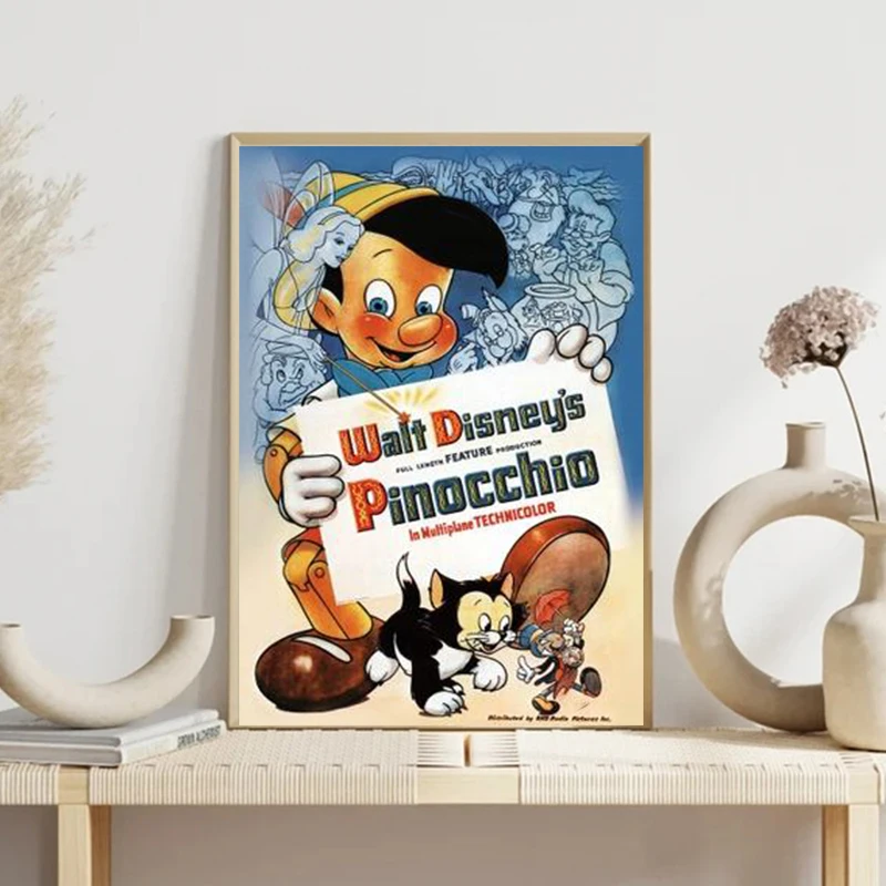 Pinocchio Movie Poster 1940