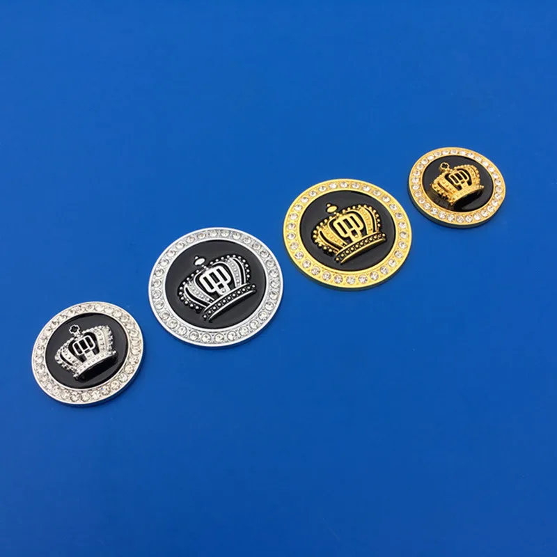 3D-Crown-Diamond-Car-Crown-Gold-Royal-Sticker-Emblem-Badge-for-BMW-Audi ...