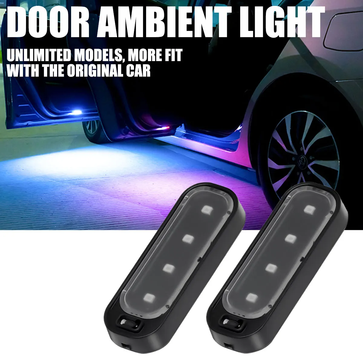 Car-Door-Lights-Universal-LED-Welcome-Light-USB-Charging-Safe-Anti ...