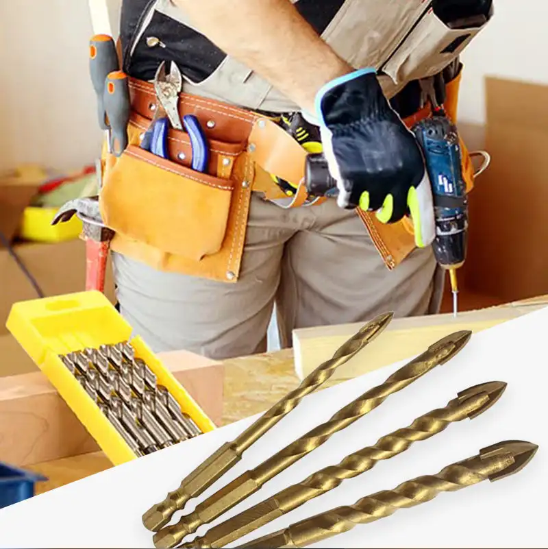 Four-Blade-Cross-Drill-Bit-Clean-and-Smooth-Holes-Hard-and-Long-Lasting ...