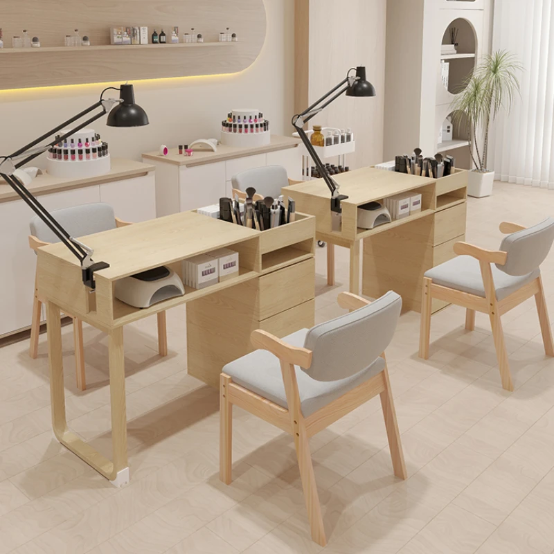 Drawer-Makeup-Nail-Tables-Professional-Manicure-Beauty-Office-Modern ...