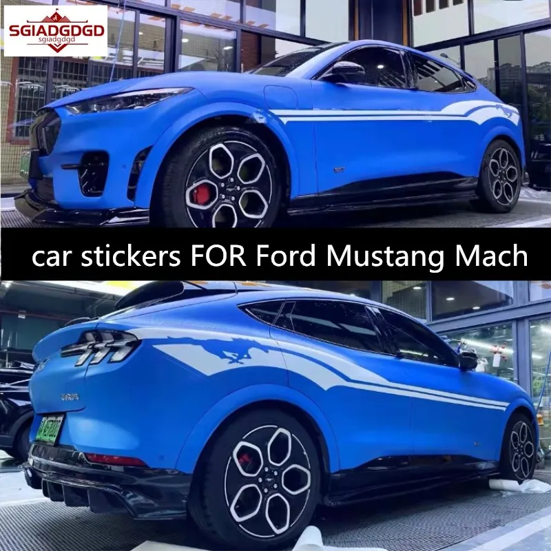 New-car-stickers-FOR-Ford-Mustang-Mach-body-appearance-custom ...