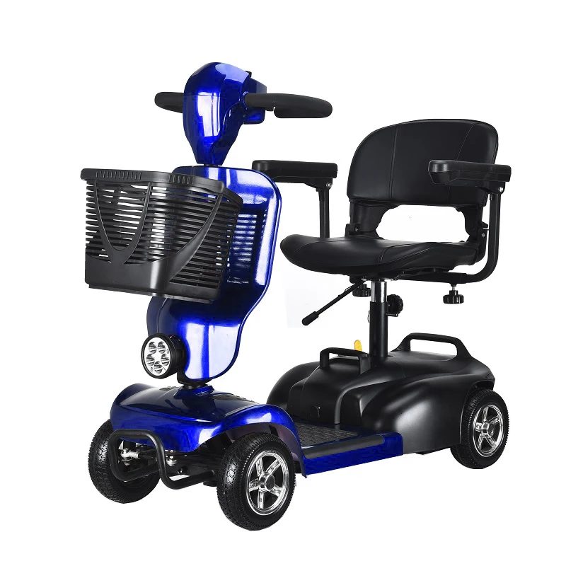 Small-2-seat-4-wheel-electric-foldable-disabled-scooter-Electric ...