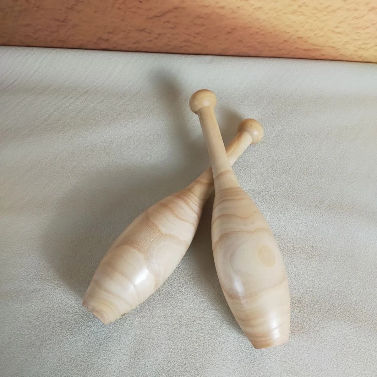 550g/per Solid wood Fitness Clubbell Strength train Iranian Bell ...