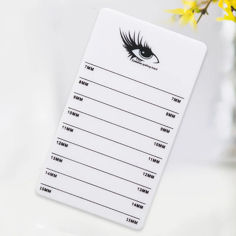 Fake Lashes Tray Strip Stand Individual Eyelash Extension Display Plate ...