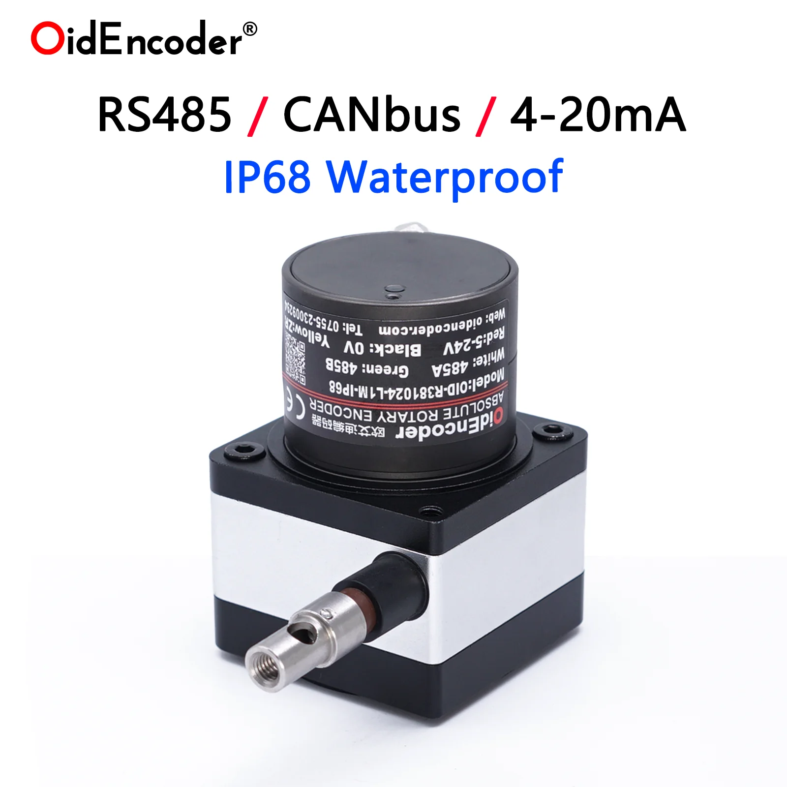IP68Waterproof-Draw-Wire-Sensor-Pull-Rope-Displacement-Linear-Encoder ...