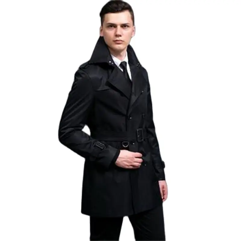 Black Trench Coats For Men
