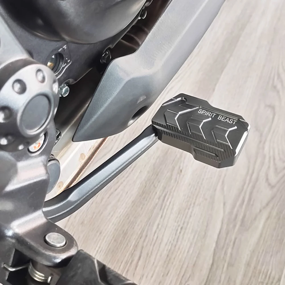 오토바이 개조된 브레이크 페달, Zontes GK 125 155 125X GK125 GK155 GK125X 용 확장 미끄럼 방지 ...